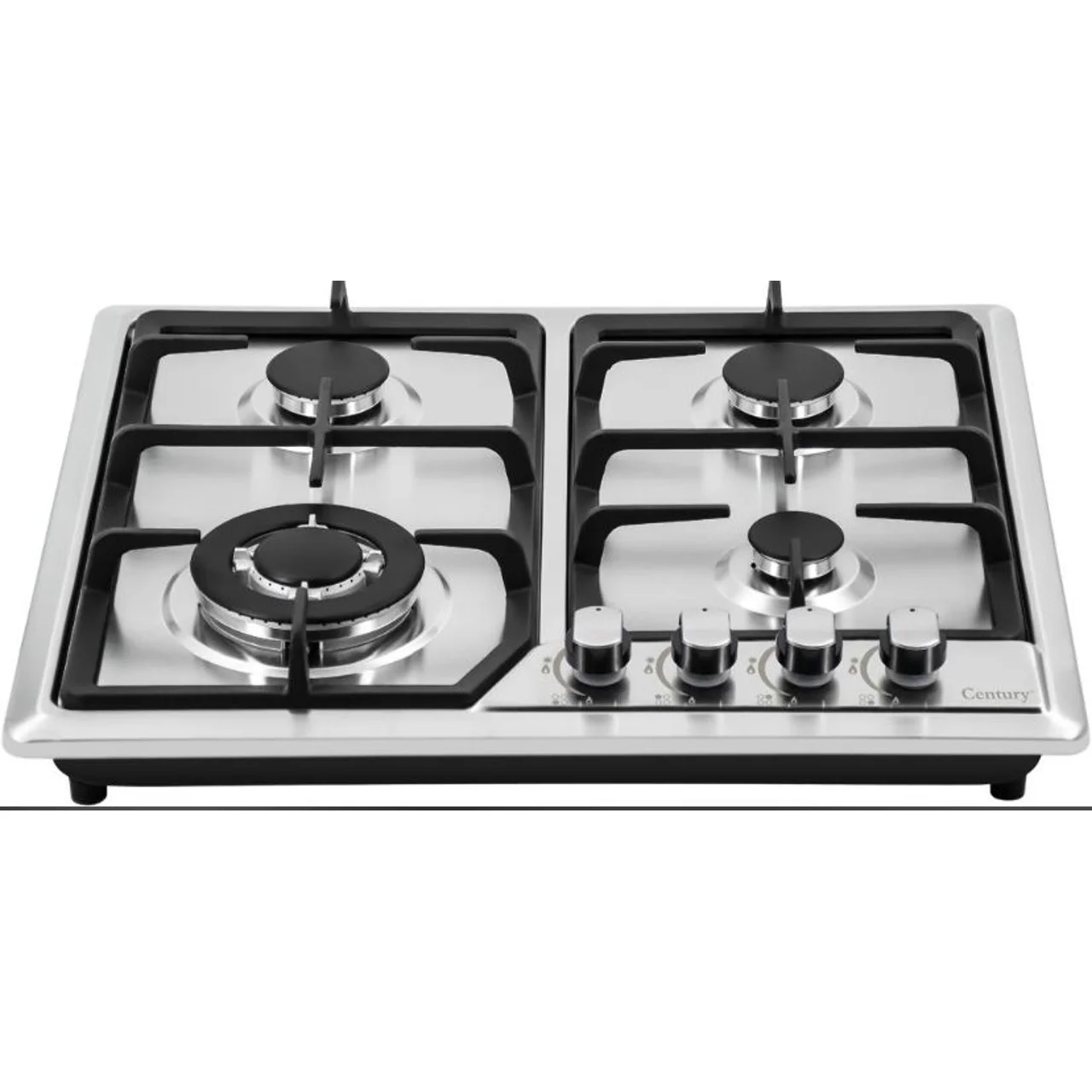 Century CGS-401-B 60cm Inbuilt Gas Hob – 4 Burners & Sleek