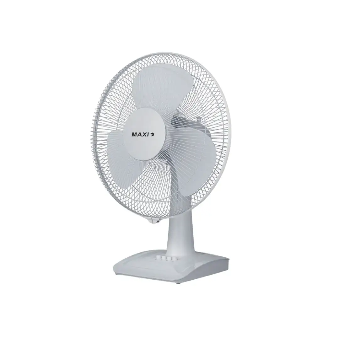 Maxi 40-17NB Table Fan 16 inch Black – 3-Speed, Oscillating
