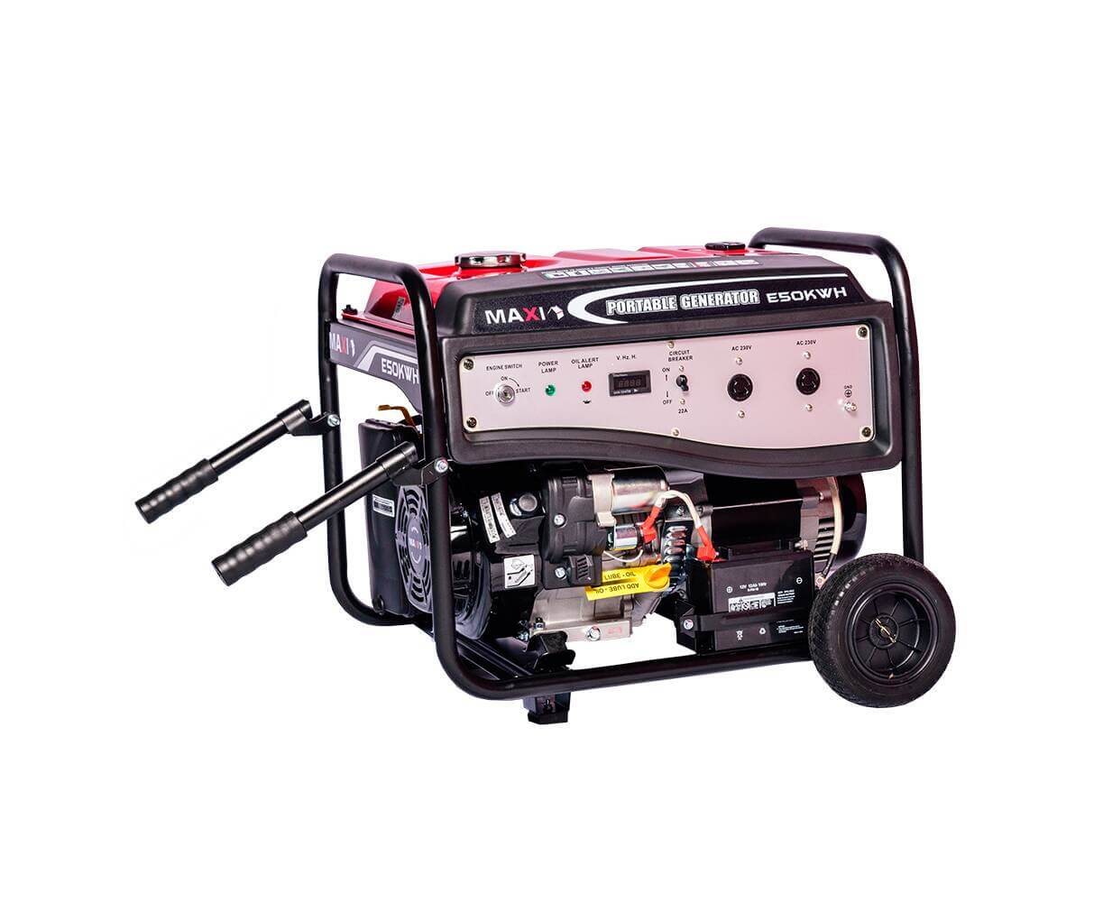 Maxi 5KW 6.2KVA Copper Generator EK50 – Portable Power